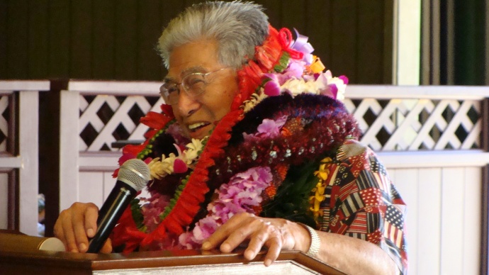 VIDEO: Akaka Earns Lifetime Achievement From Maui Veterans : Maui Now