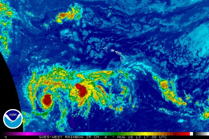 Tropical Storm Pewa 1275 Miles SW of Kauaʻi : Maui Now
