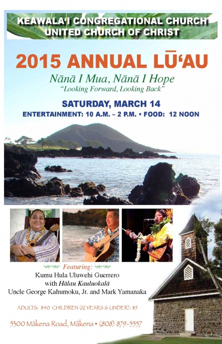24th Annual Lūʻau at Keawalai Church in Mākena : Maui Now