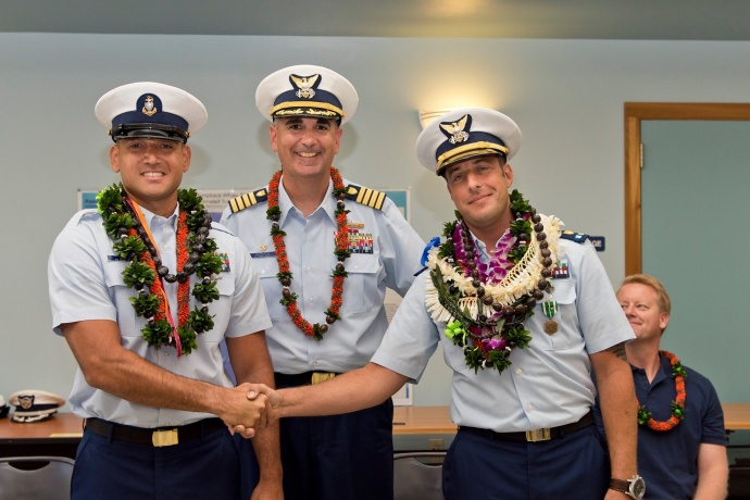 PHOTOS: Coast Guard Station Maui Change of Command : Maui Now