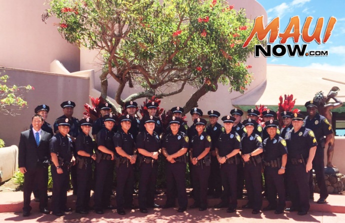 20 Join Maui Police Department in 81st Recruit Graduation : Maui Now