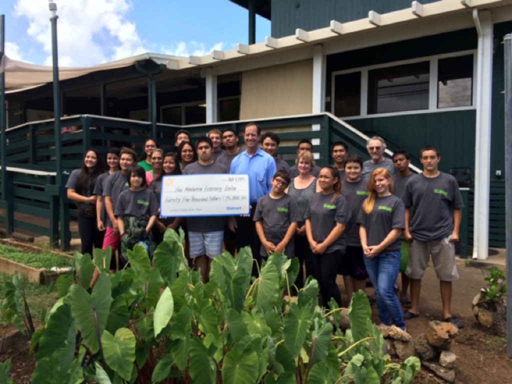 Hui Malama Learning Center Receives Walmart Grant : Maui Now