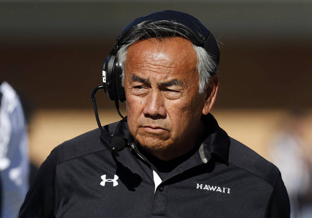 Hawaii Fires Chow, Names Naeole Interim Head Coach : Maui Now