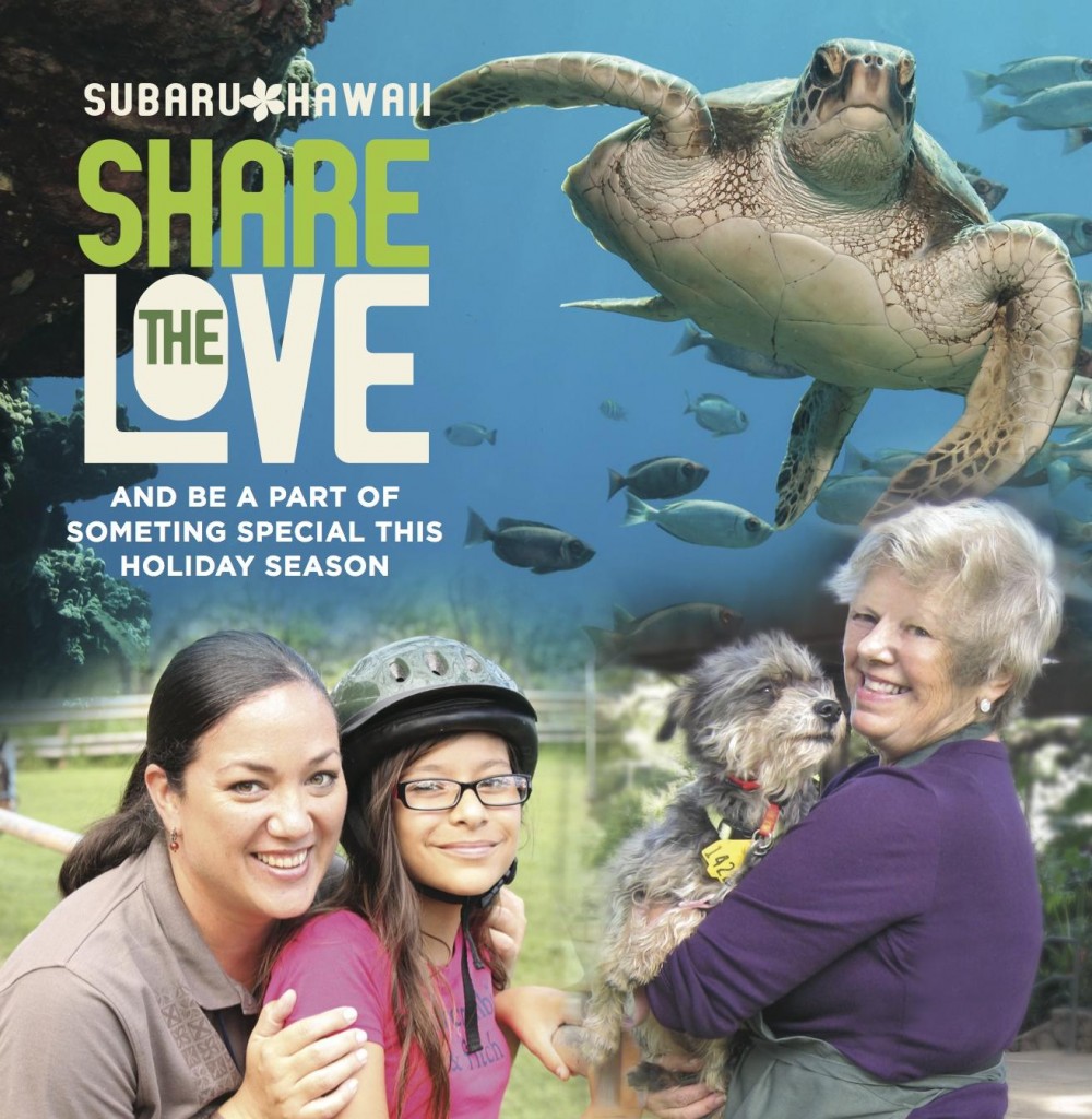 Subaru Holds ‘Share the Love’ Campaign Through Dec. 31 : Maui Now