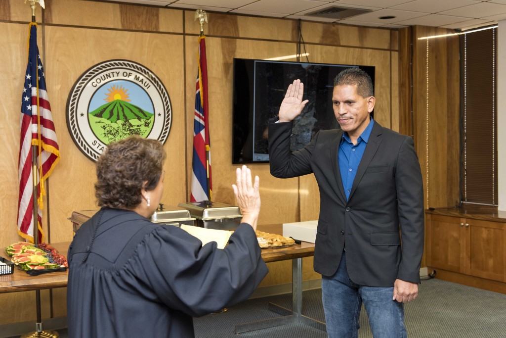 Maui’s New Environmental Management Director Sworn-In : Maui Now