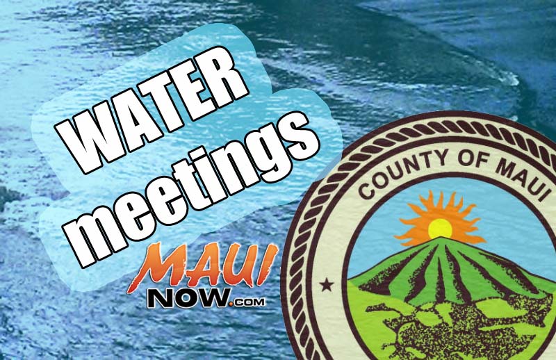 Maui Island Water Use and Development Plan Workshops : Maui Now