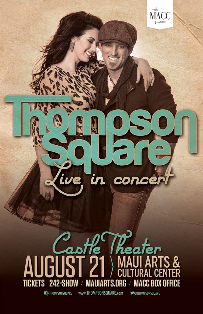 Tickets to Thompson Square Go on Sale May 7 : Maui Now