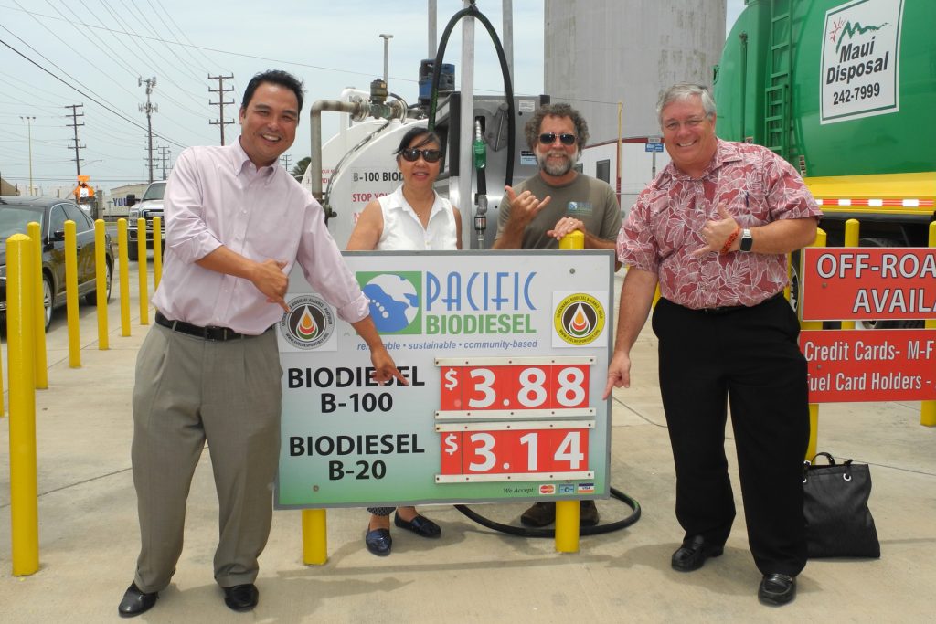 Pacific Biodiesel Reduces Prices : Maui Now