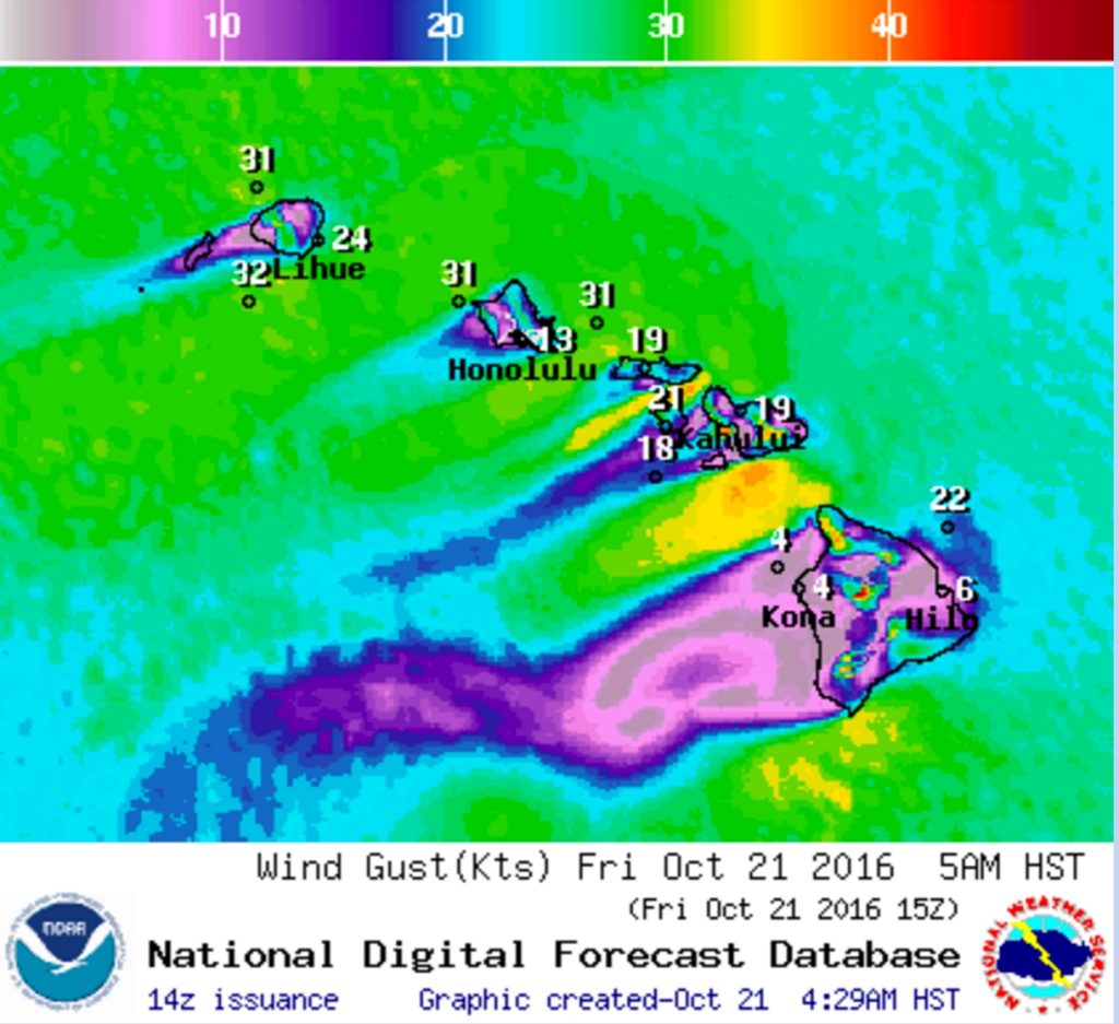 NWS Extends Wind Advisory Through Saturday : Maui Now
