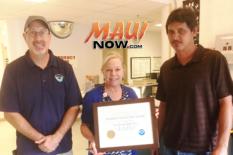 Kula Hospital Awarded for 100 Years of Weather Data : Maui Now