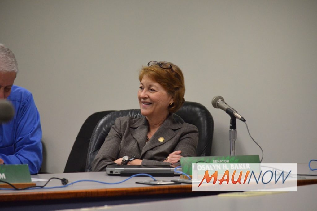 Senator Roz Baker Named Influencer in Aging for 2017 : Maui Now