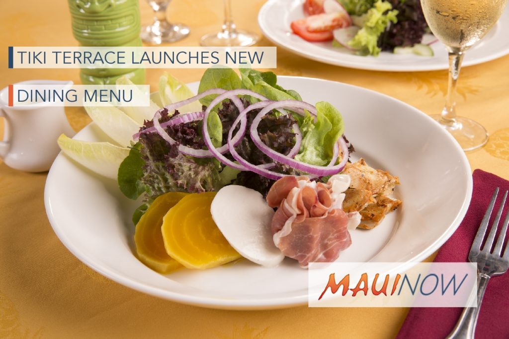 KBH’s Tiki Terrace Launches New Dining Menu : Maui Now