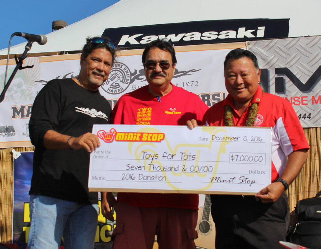 Azeka Joins Minit Stop, SBU in Toys for Tots Holiday Drive : Maui Now