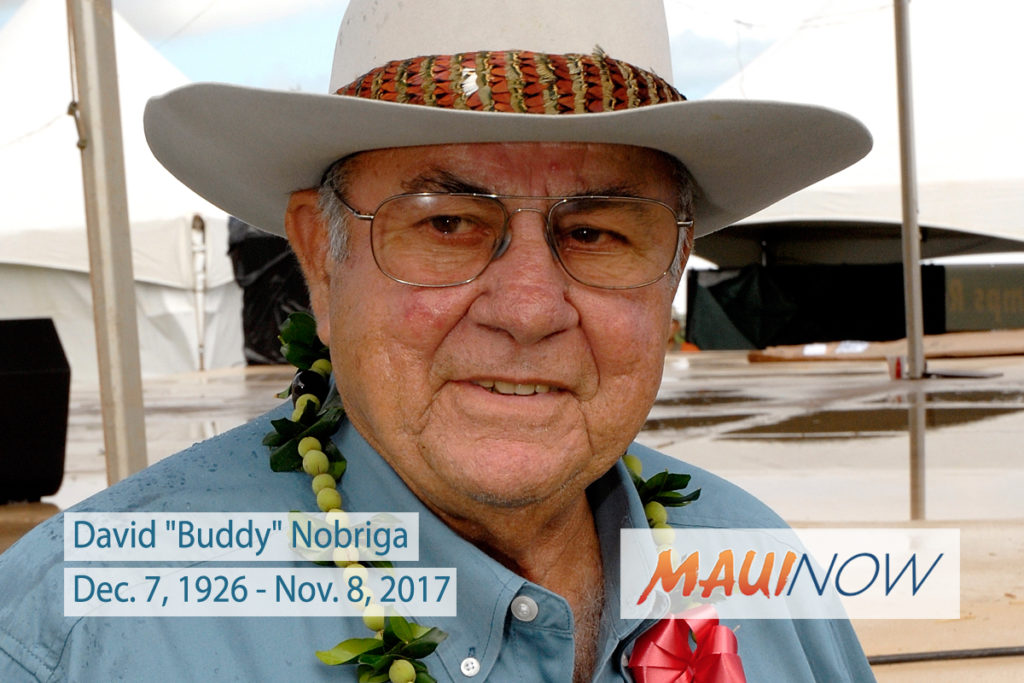 Maui Businessman David “Buddy” Nobriga Dies : Maui Now