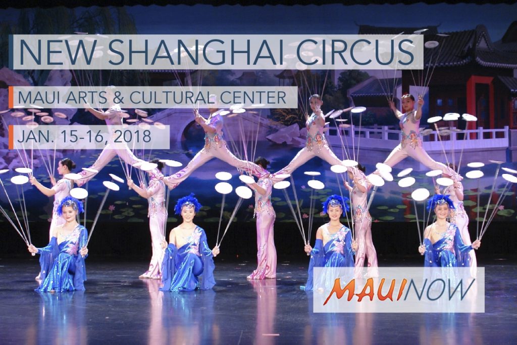 New Shanghai Circus at MACC, Jan. 15-16 : Maui Now