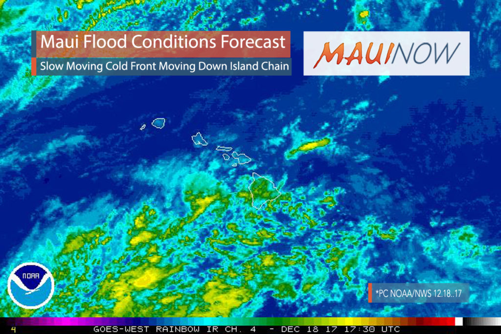 Maui Flood Conditions Forecast Through Wednesday Night : Maui Now