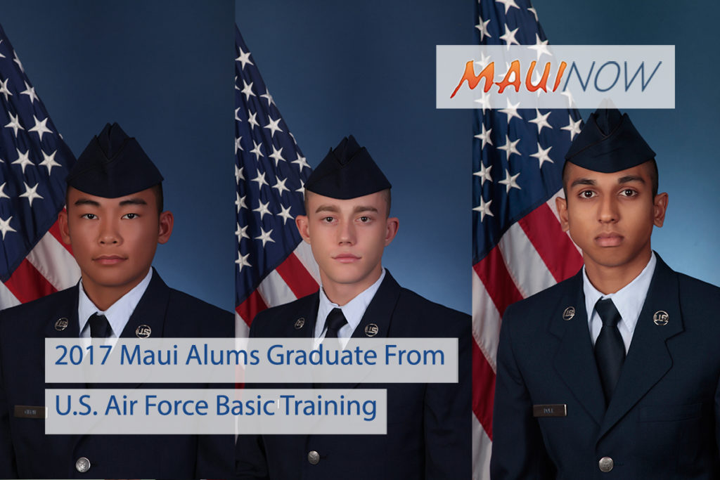 2017 Maui Alums Graduate From U.S. Air Force Basic Training : Maui Now