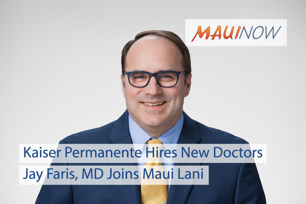 Three Health Care Providers Join Kaiser Permanente : Maui Now