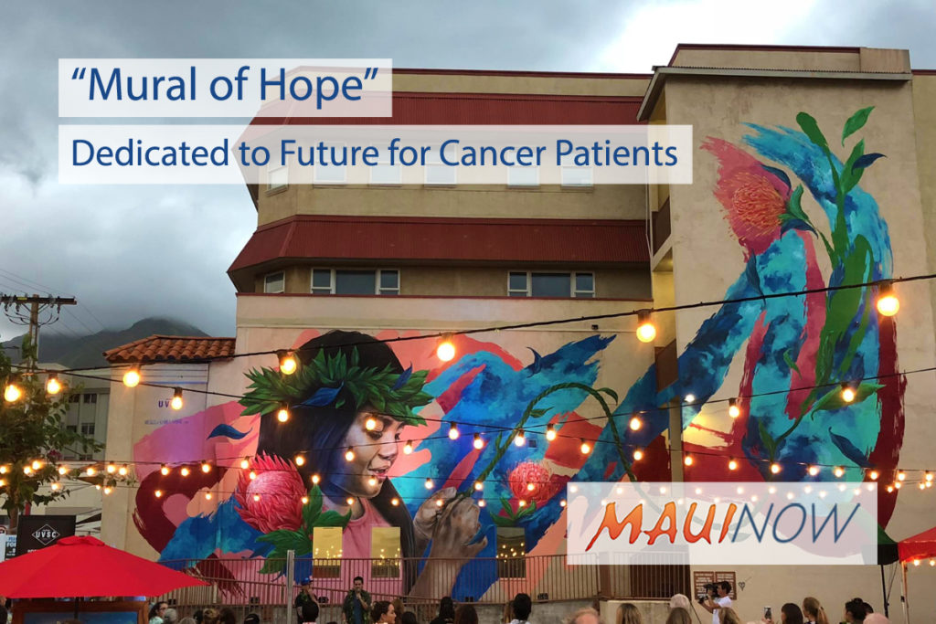 “Mural of Hope” Dedicated to Future for Cancer Patients : Maui Now