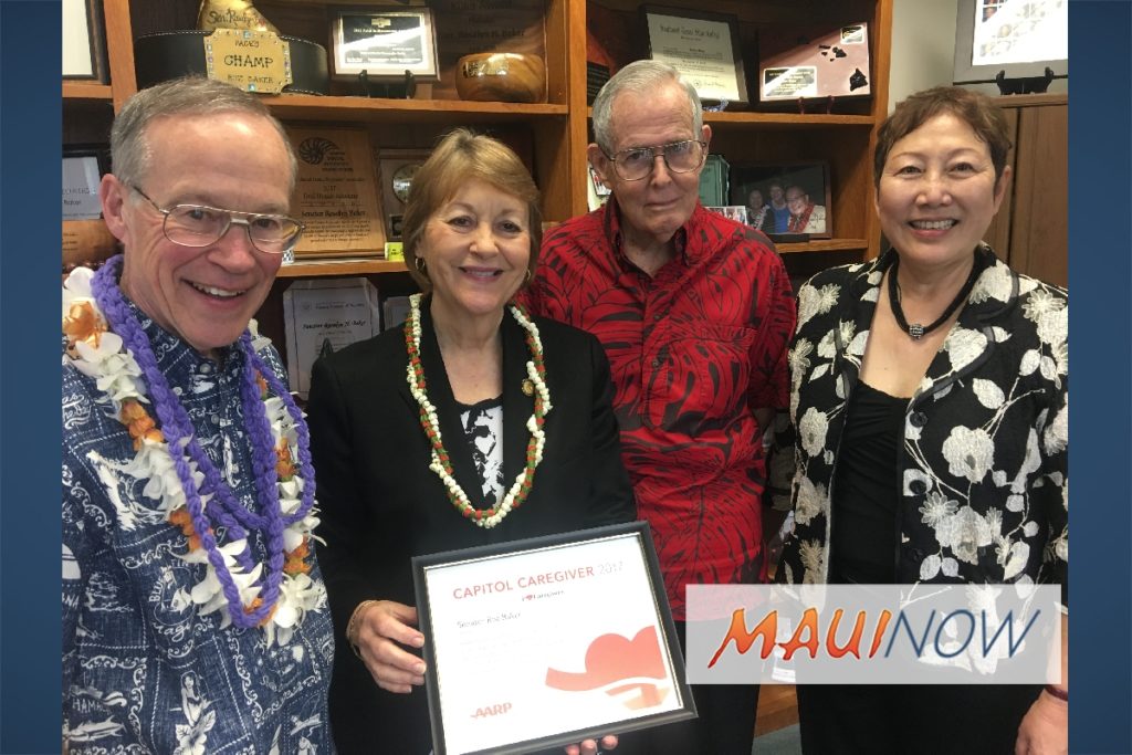 Maui Sen. Roz Baker Named Capitol Caregiver : Maui Now