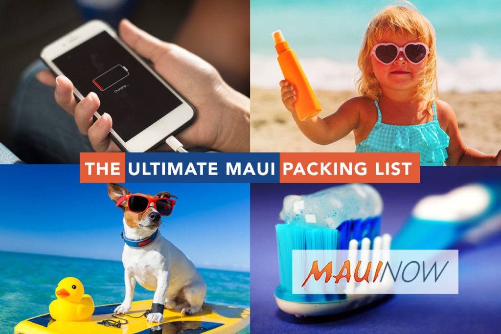 The Ultimate Maui Packing List : Maui Now