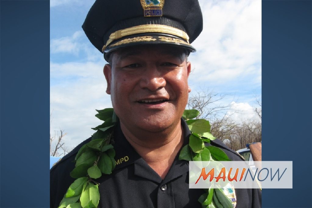 Maui Police Chief Continues to Receive High Marks in Evaluation : Maui Now