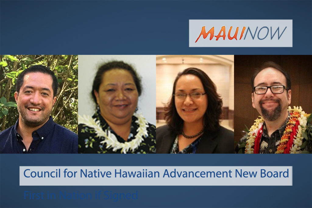 CNHA Announces Newly Elected Board Officers : Maui Now