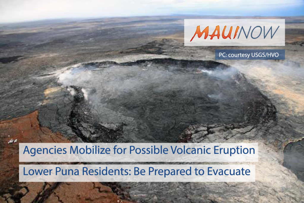 BREAKING: Agencies Mobilize for Possible Volcanic Eruption in Lower ...