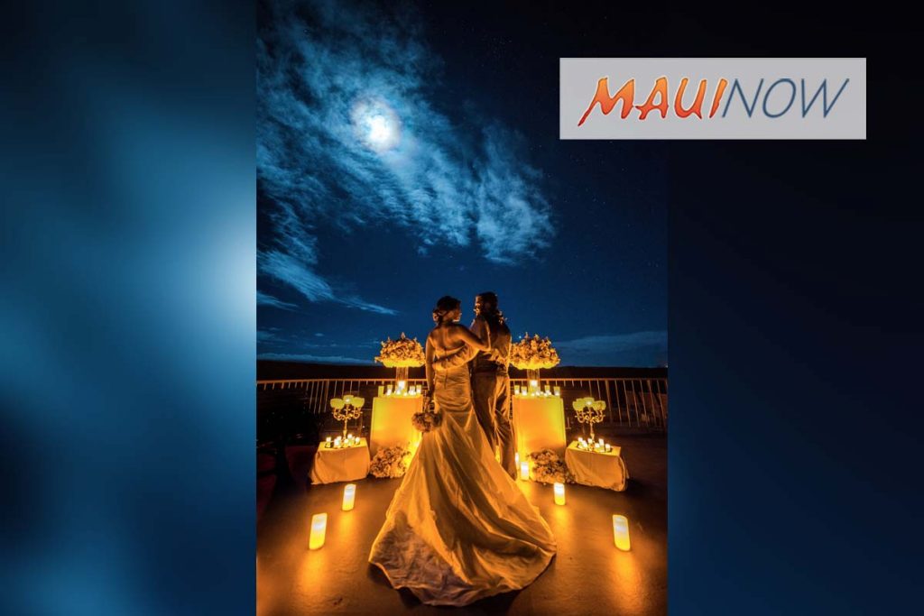 Starlight, Starbright: Hyatt Regency Maui Rolls Out Rooftop Weddings ...