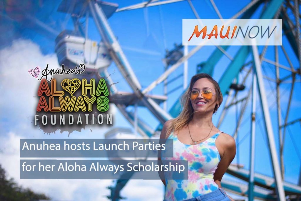 Musician Anuhea Launches Aloha Always Scholarship : Maui Now