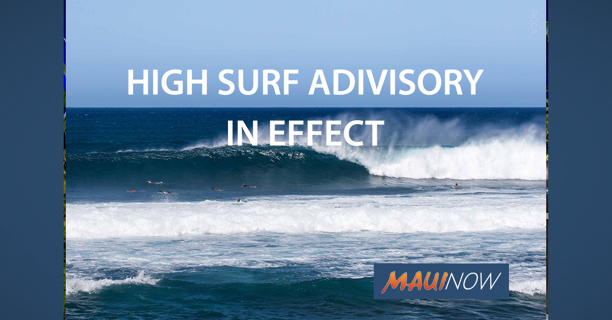High Surf ADVISORY For South Side | Maui Now