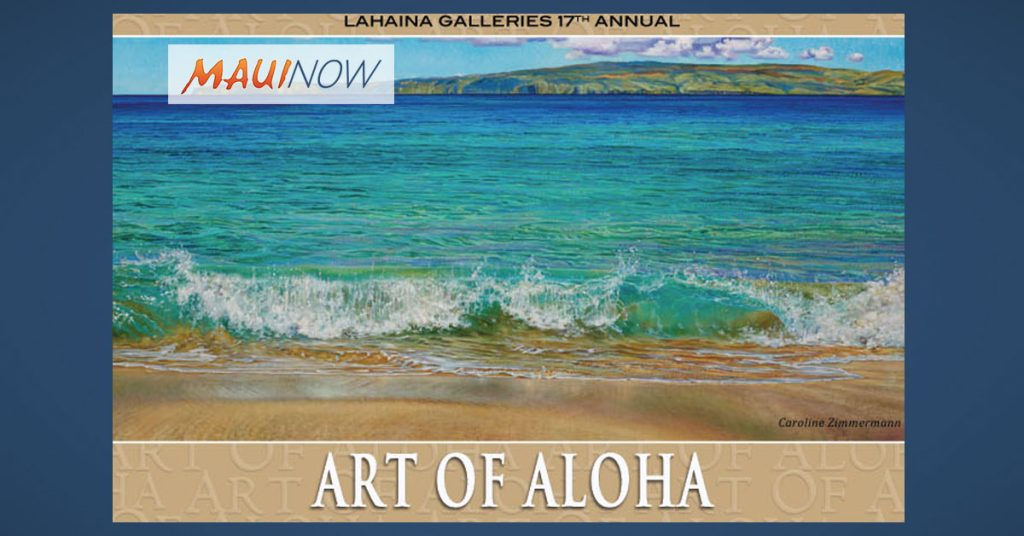 17th Annual “Art of Aloha” Jan. 27 : Maui Now