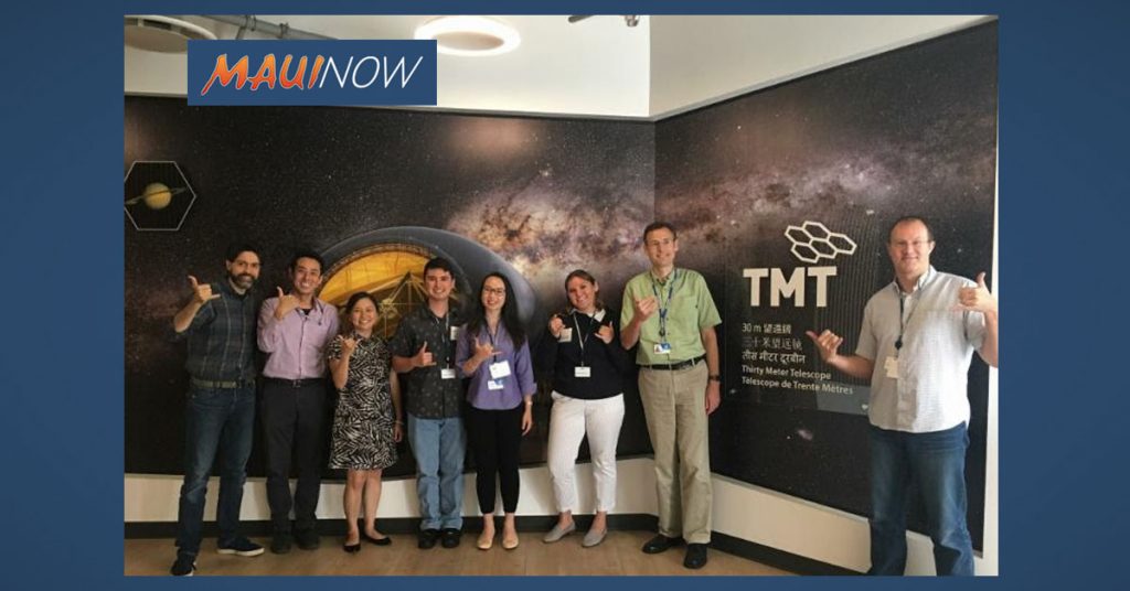 TMT Provides $320,000 for 2019 STEM Internships : Maui Now