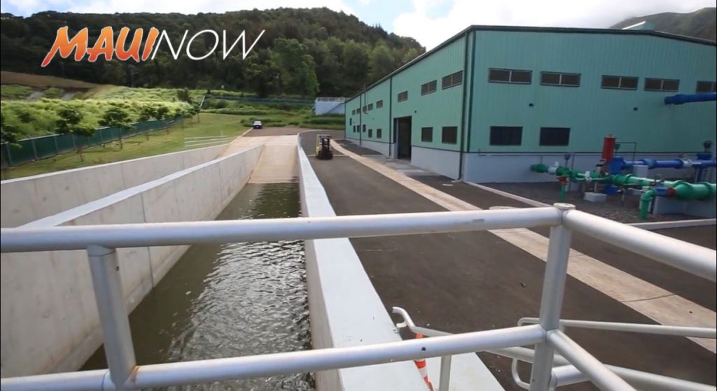 Blessing Held for $21.7 M ‘Īao Water Treatment Plant : Maui Now
