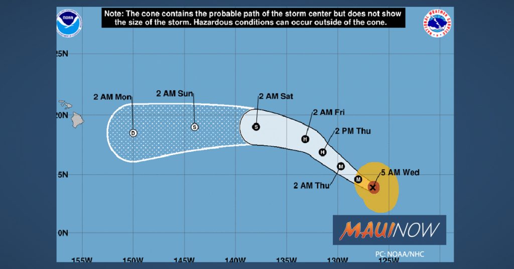 Hurricane Barbara Has Likely Peaked in Intensity : Maui Now