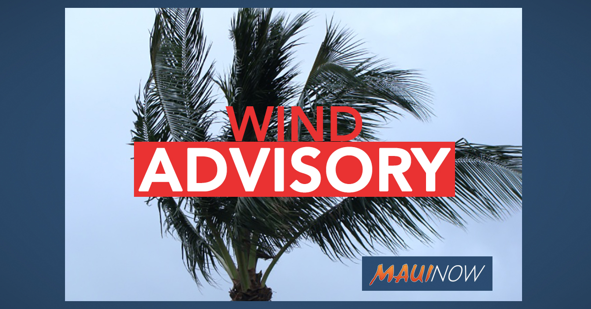 Wind Advisory Haleakala Summit Extended | Maui Now