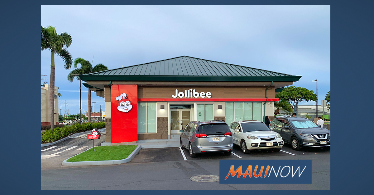 Jollibee “Home of the Famous Chickenjoy” Opens on Maui with Fanfare ...