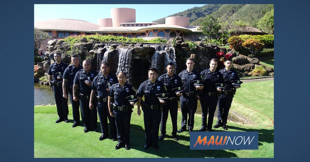 10 Recruits Join the Ranks of Maui Police Department : Maui Now