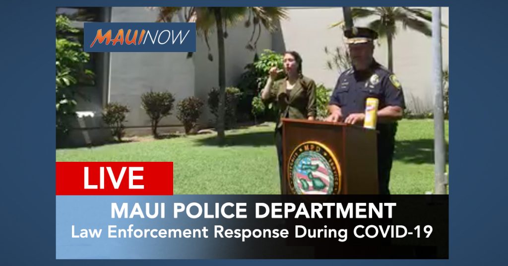 LIVE Stream: Maui Police Update on Law Enforcement Response During ...