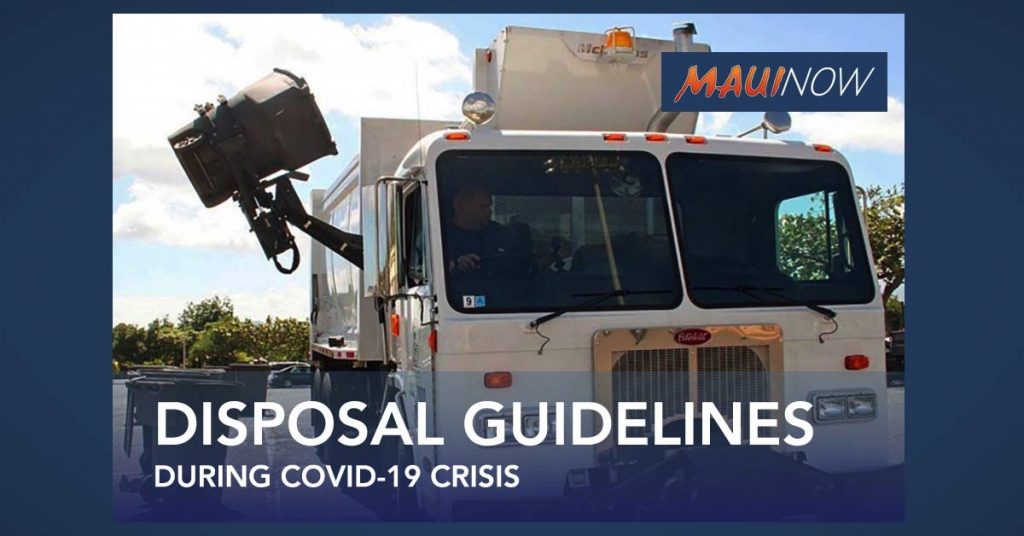 Maui Urged to be Mindful of Best Practices for Solid Waste Disposal ...