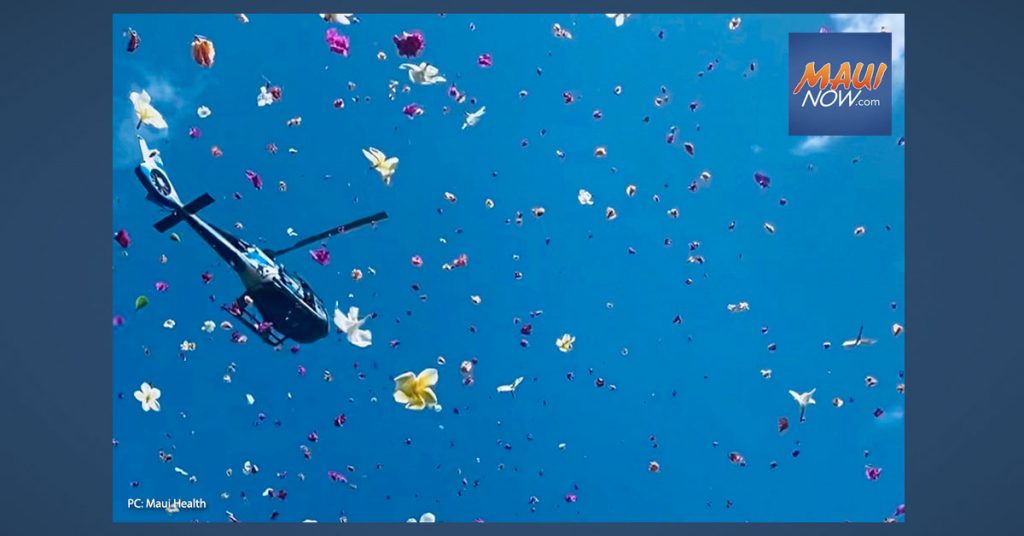 Flower Drop Held in Celebration of 110th Anniversary of Kula Hospital ...