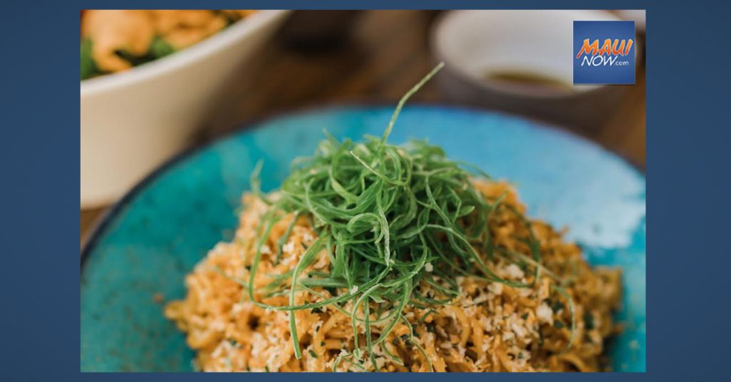 March is National Noodle Month: Lineage Maui Shares Garlic Noodle ...