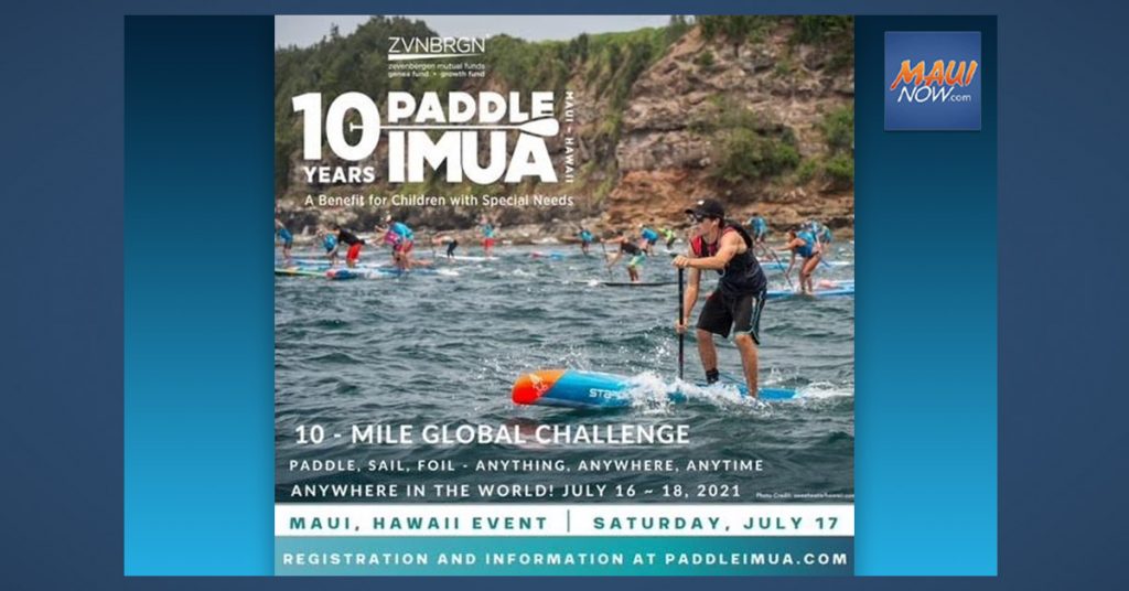 Paddle Imua Celebrates 10 Years, July 16-18 : Maui Now