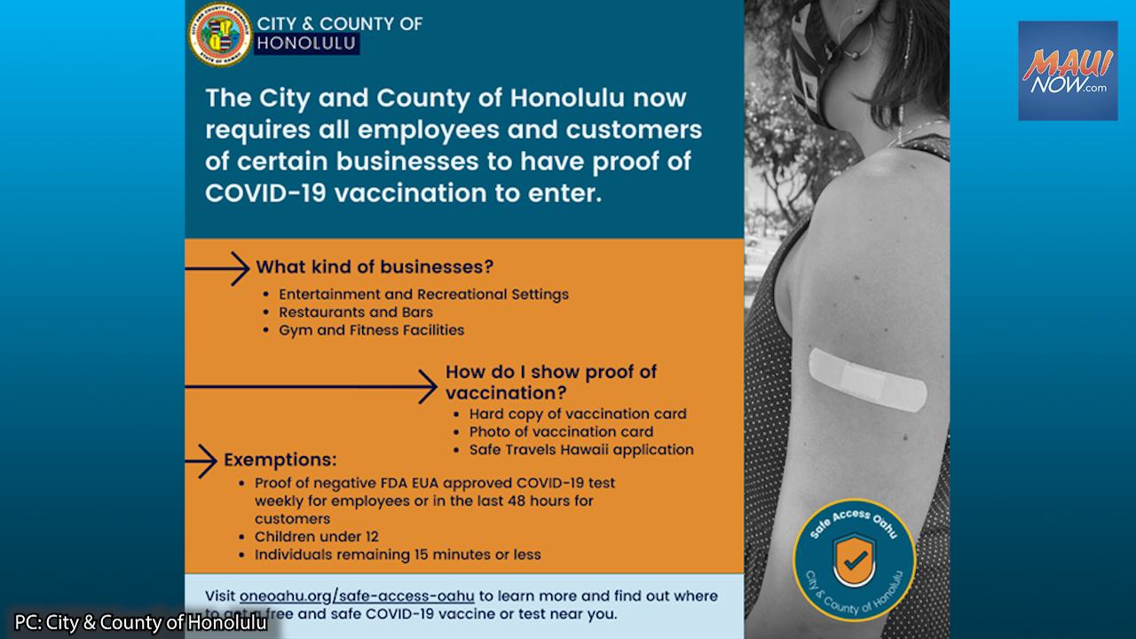 Oahu’s “Safe Access” Rules Start, Maui’s “Safer Outside” Begins ...