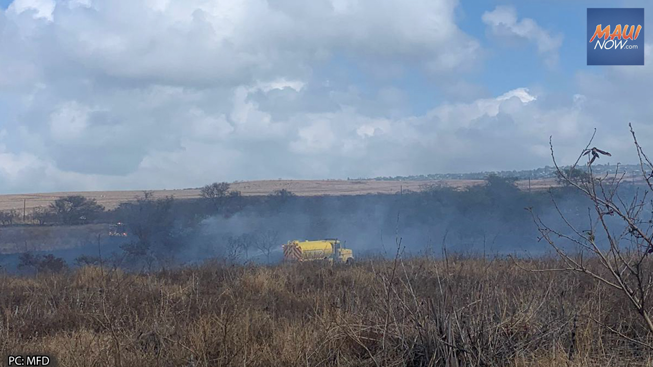 UPDATE: Crews Have Kula Brush Fire ‘Knocked Down;’ Pulehu Road Closed ...