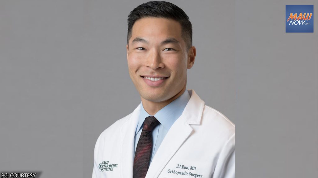 Maui-born doctor joins Maui Orthopedic Institute : Maui Now