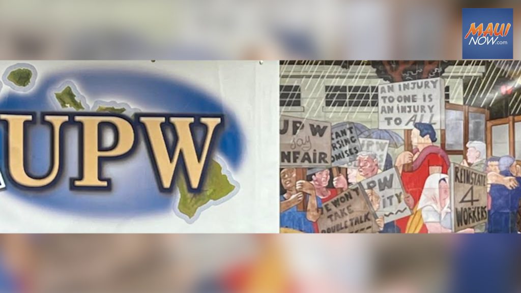 Settlement reached between UPW and County of Maui over temporary hazard ...