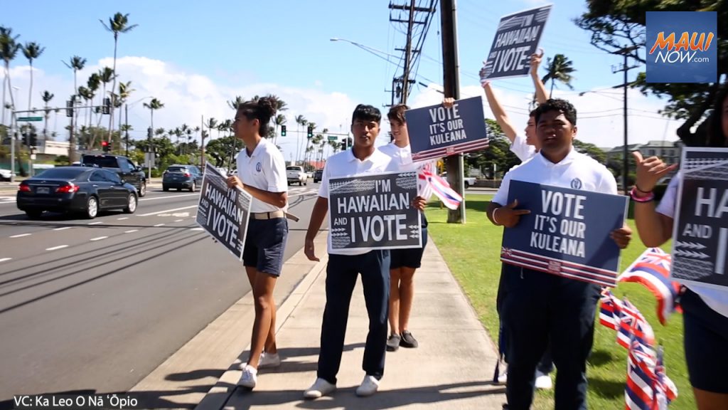 Maui students rally at “Walk to the Box” event to encourage Native ...