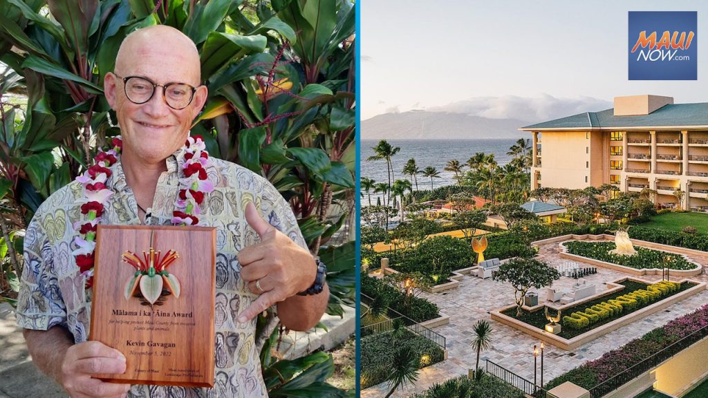 Kevin Gavagan receives 2022 Mālama i ka ʻĀina Award : Maui Now