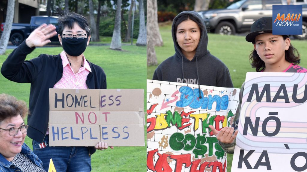 Maui Homeless Alliance brings attention to homelessness and hunger ...